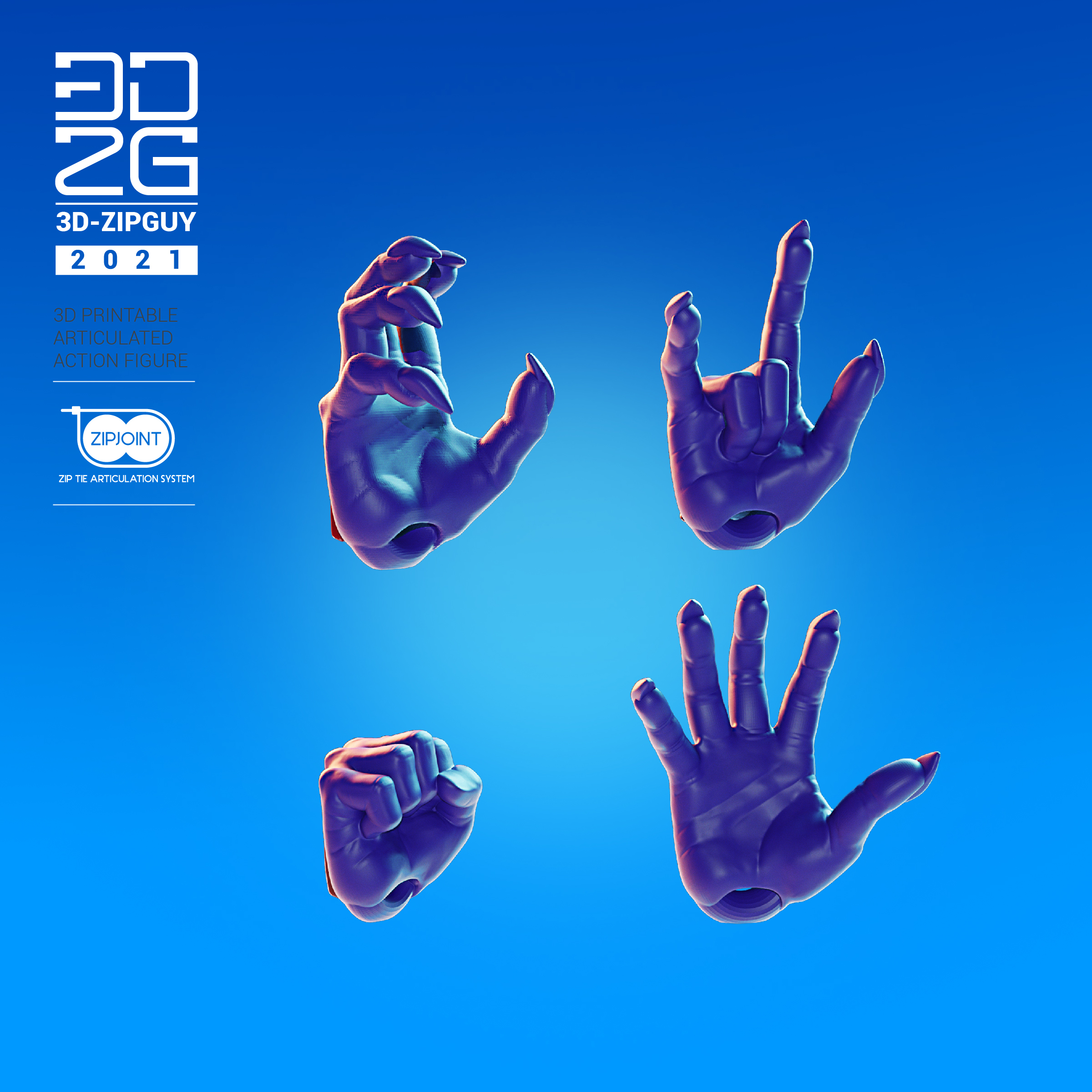 🔮 ZIPGUY FUTURE SPIDER・ STL File for ・Cults