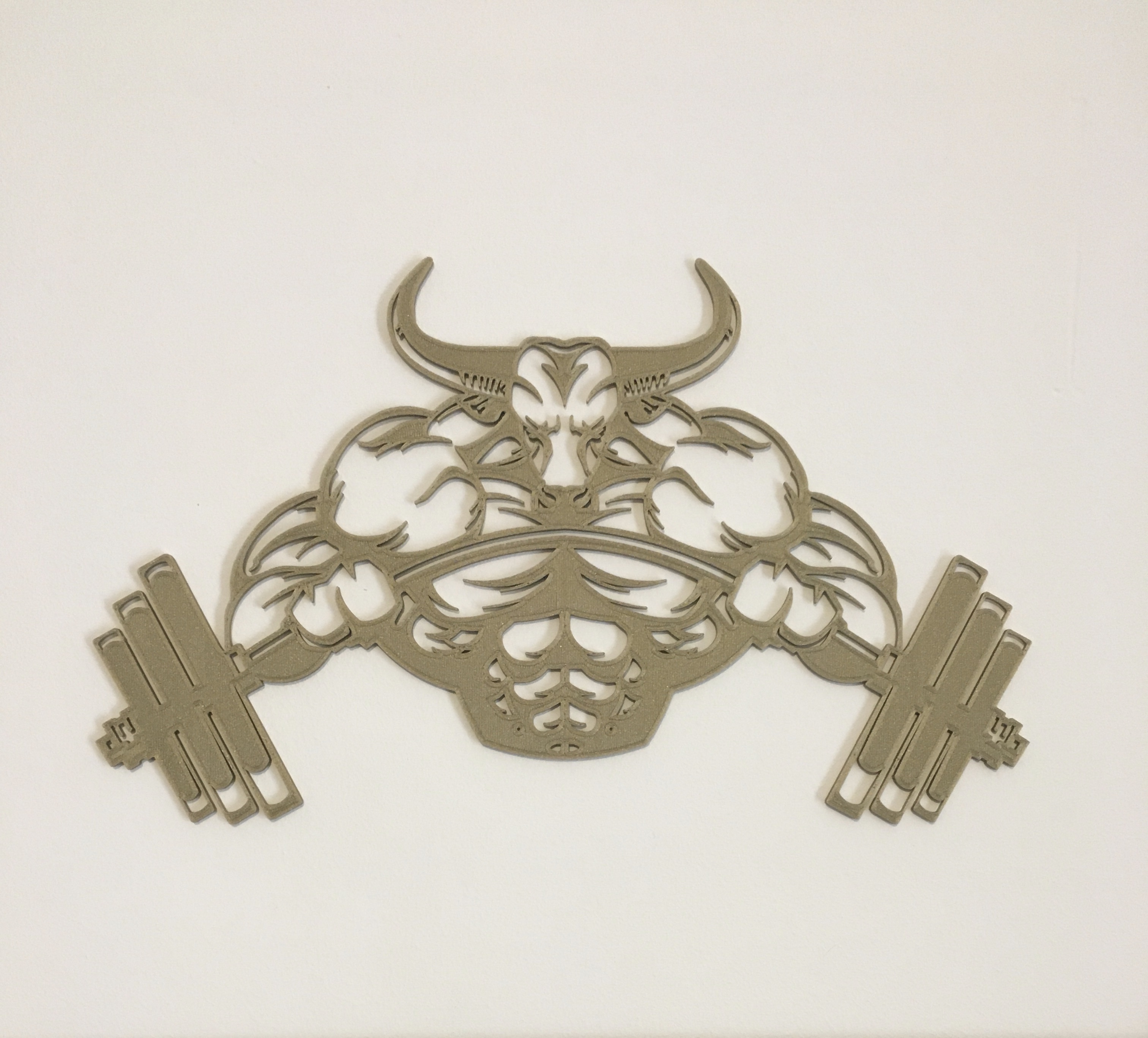 Free STL file Muscular bull 🐂 ・3D print object to download・Cults