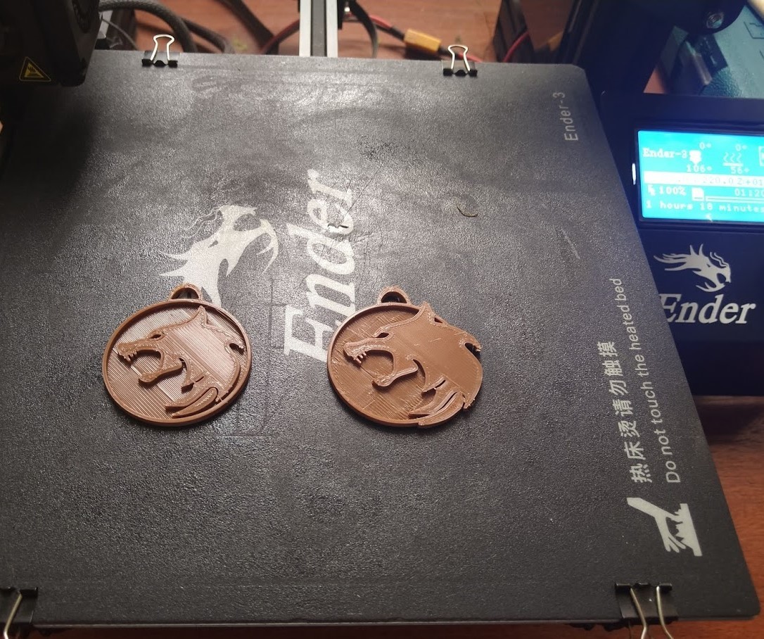 STL file "The Witcher" - medal and decorative logo 🏅 ・3D printer design ...