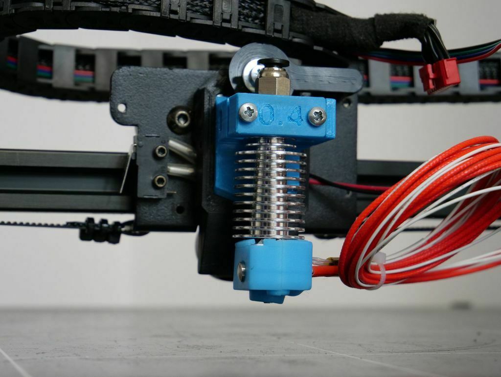 🌋 Anycubic Chiron Silent Direct E3D Volcano Hotend Quick Tool change ...