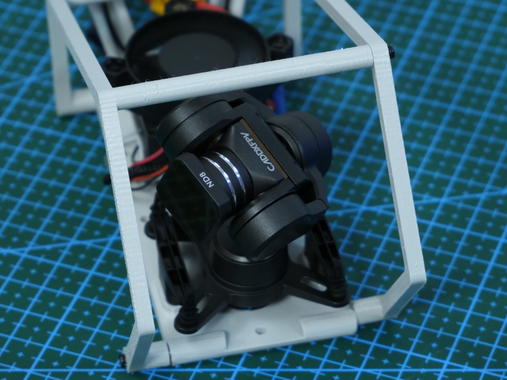 🚁 Walksnail Moonlight and Caddx GM3 Gimbal Mount・Free 3D File for ・Cults