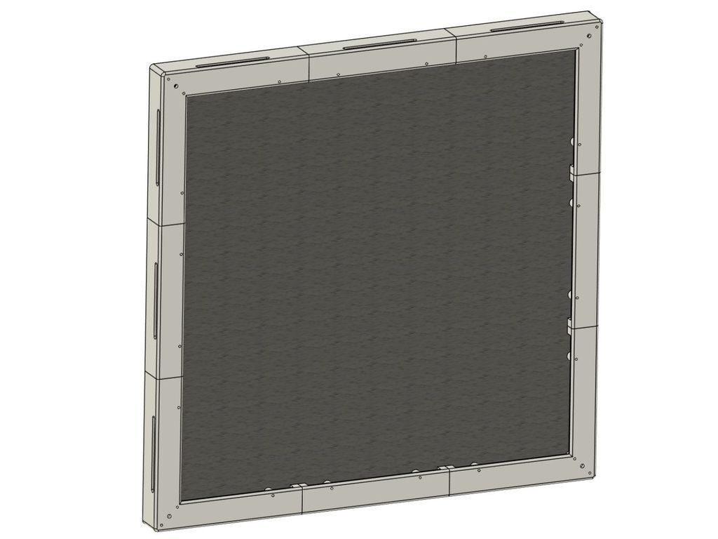 🔦 DIY Big Ceiling LED Panel・Free STL File for ・Cults
