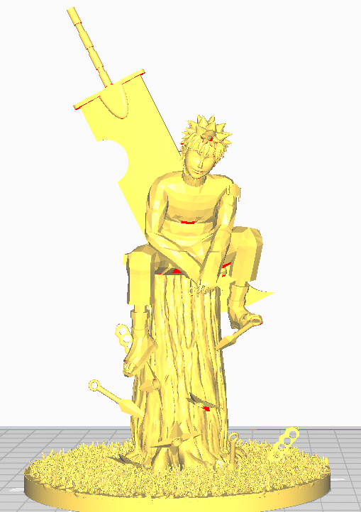 Free STL file Naruto weapons /weapons figure/figure 🔫・3D printer design ...