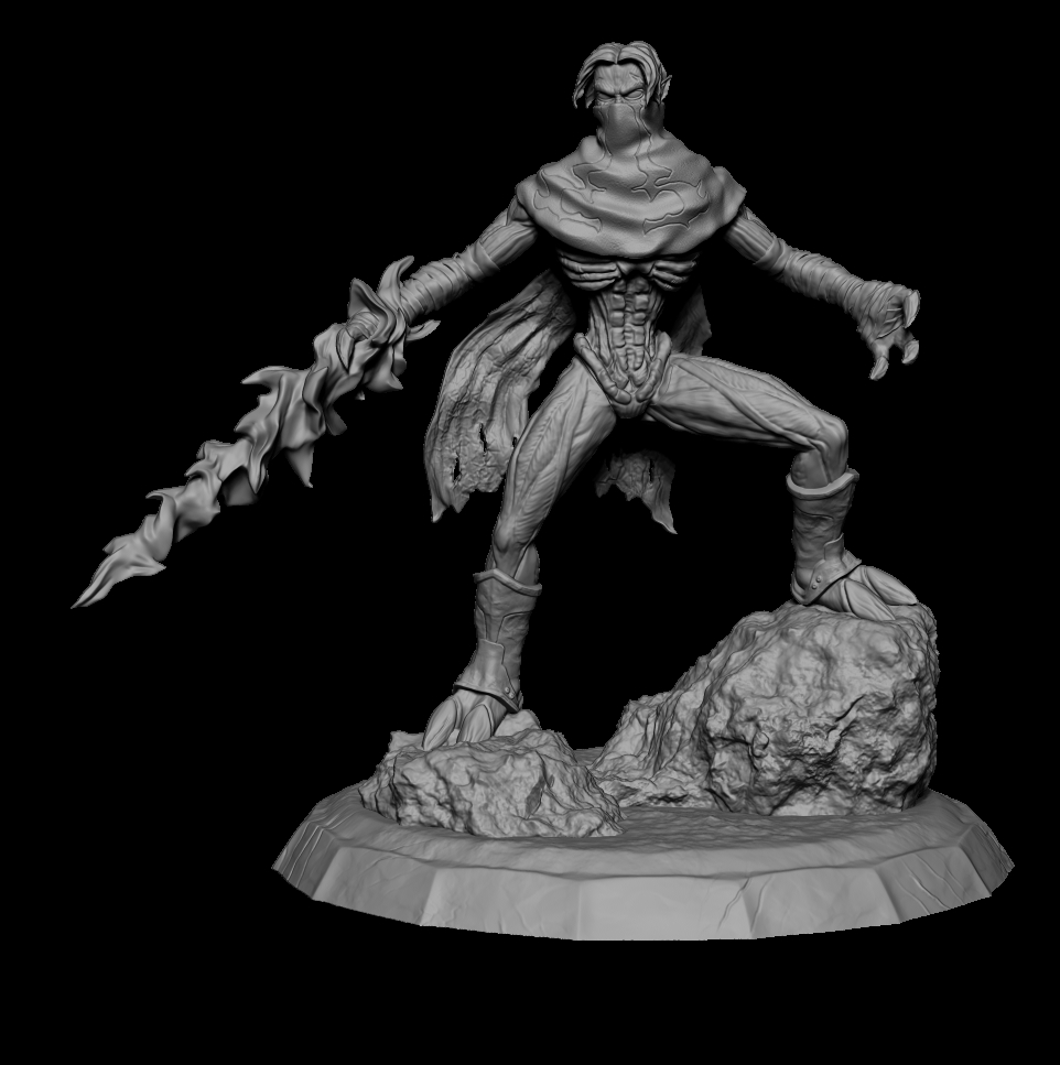 🎲 Raziel - soul reaver for 3D print.・ STL File for ・Cults