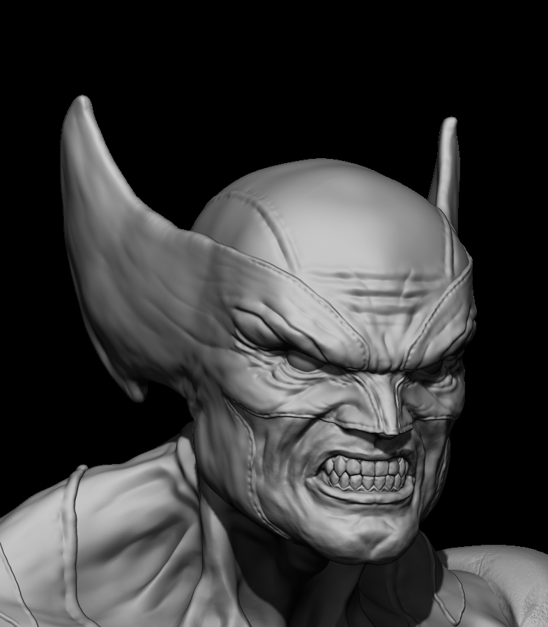 👤 Wolverine bust 3d print・ STL File for ・Cults