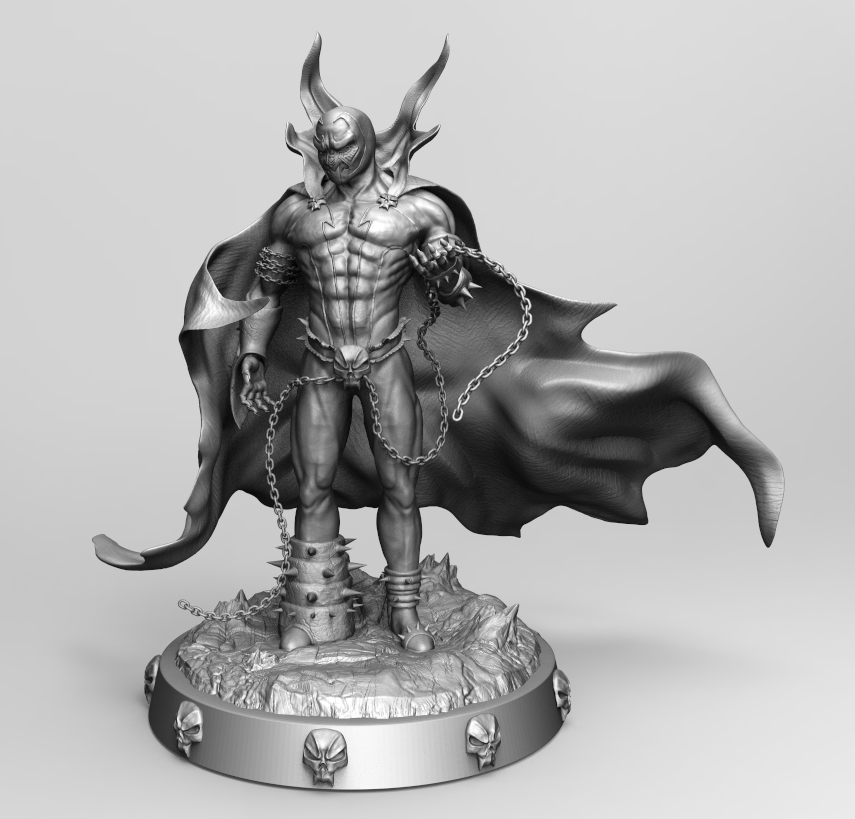 👽 Spawn 3D print model・ STL File for ・Cults
