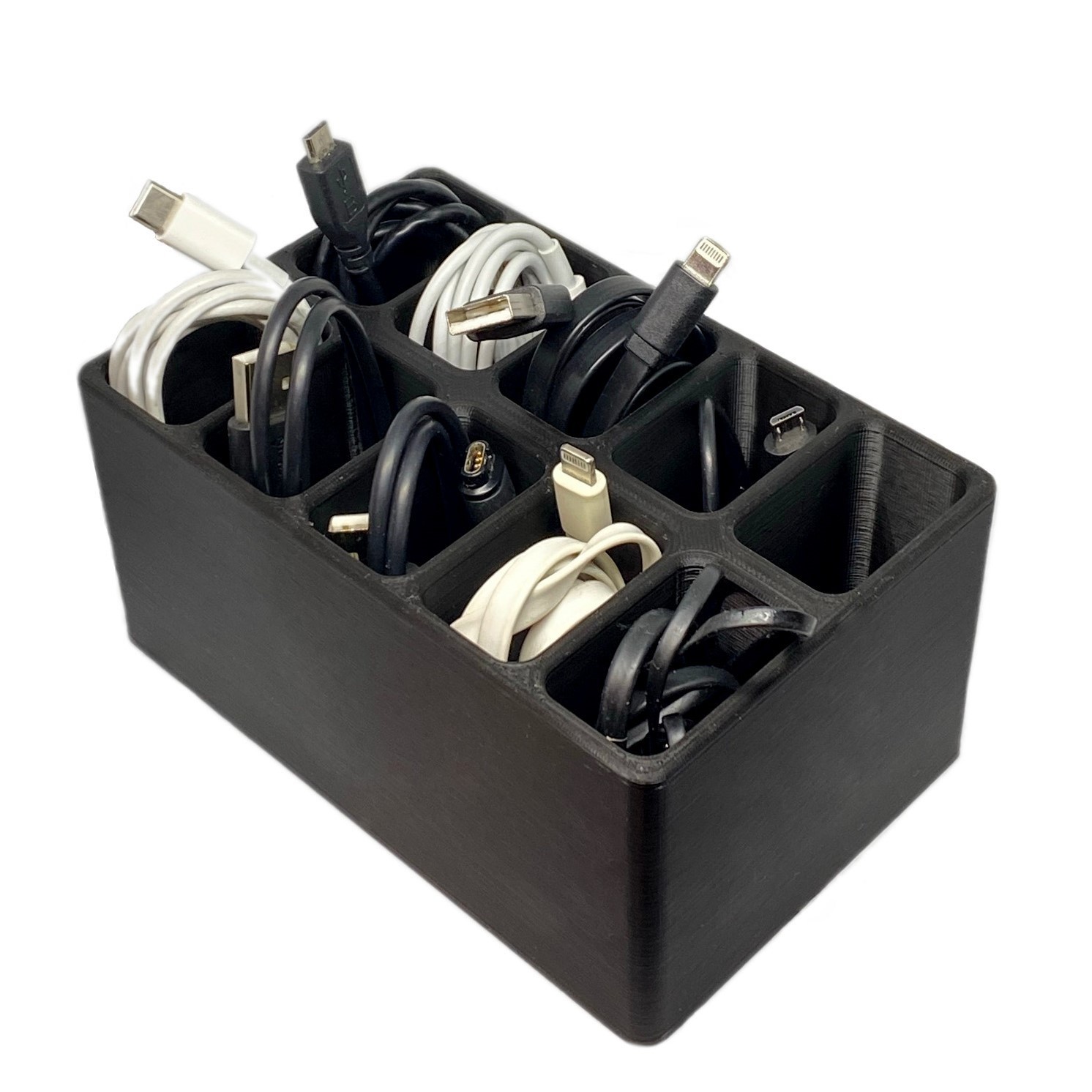 STL file USB cable organizer 💾 ・3D printing design to download・Cults