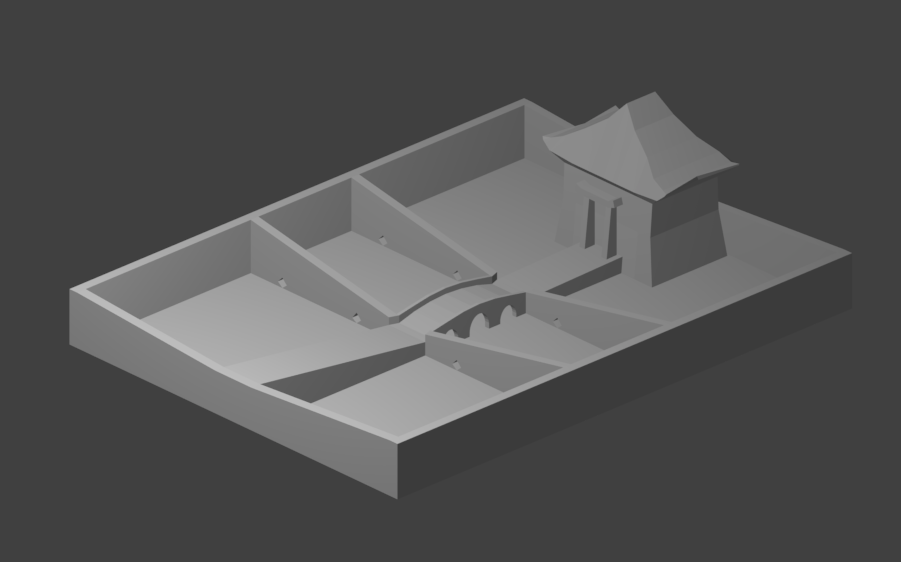 STL file Japanese Garden 🌿 ・Model to download and 3D print・Cults