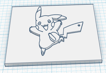 Free STL file Pikachu Pokemon Plate 🐉 ・3D printing template to download ...