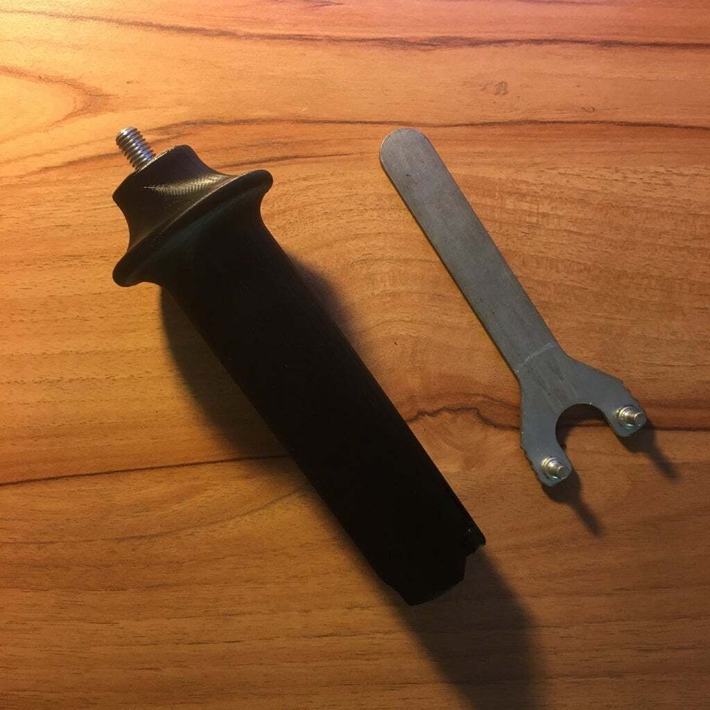 Free STL file Ryobi Angle Grinder Handle 🔧 ・3D printer model to ...