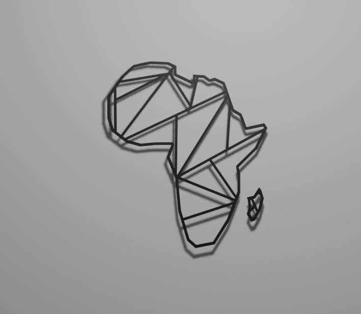STL file Geometric Africa 🎨 ・Design to download and 3D print・Cults