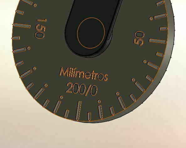 STL file Pocket Odometer in Millimeters and Centimeters 🛠️ ・Design to ...