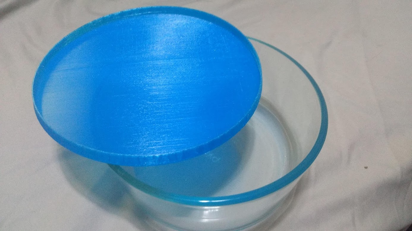 🏠 Pyrex refractory lid・ STL File for ・Cults