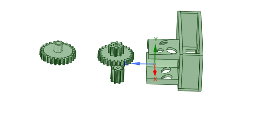 STL file car rear gear set 🚗 (GCODE)・3D printable design to download・Cults
