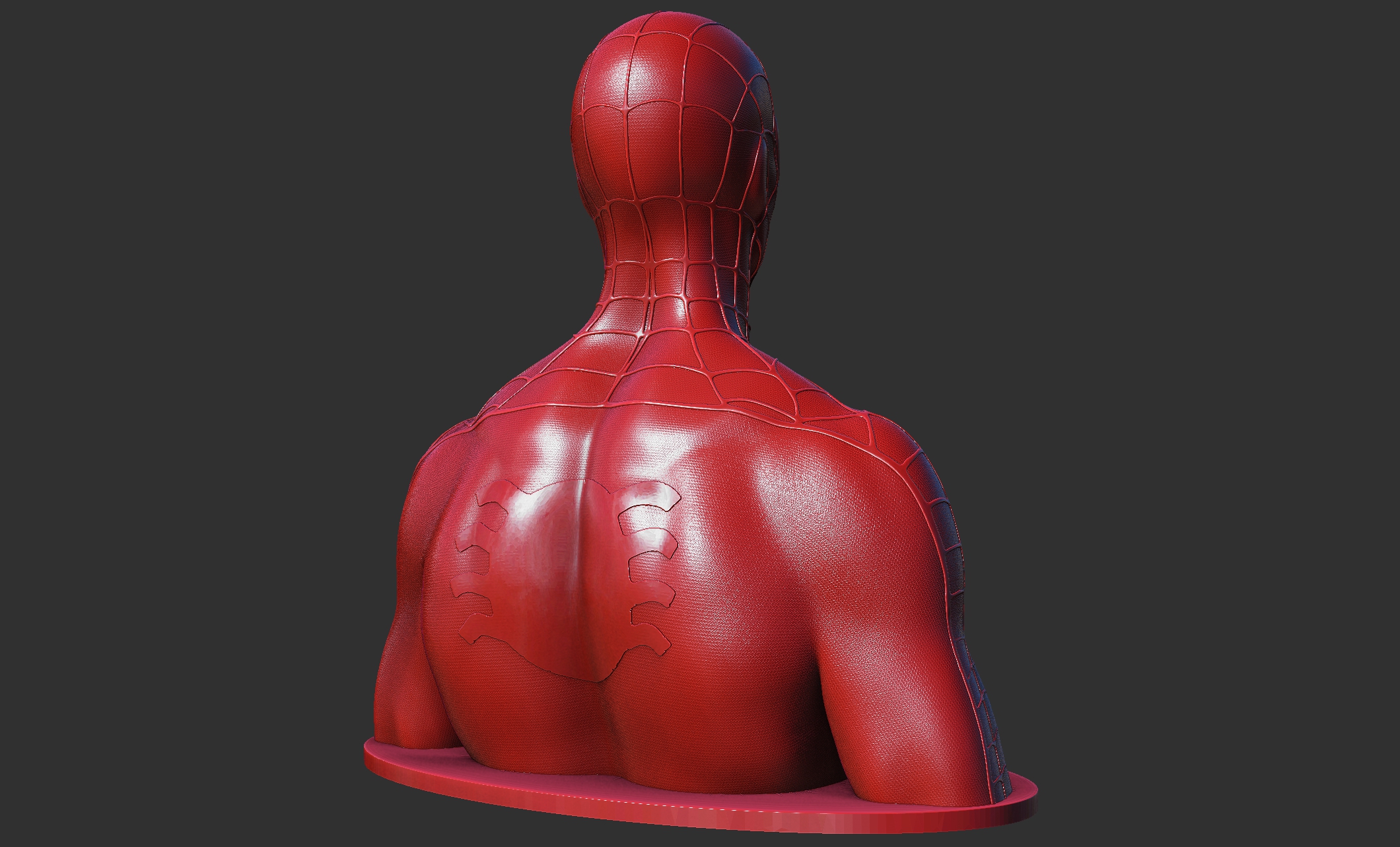 STL file Spider-Man Bust 👤 (OBJ)・3D printable model to download・Cults