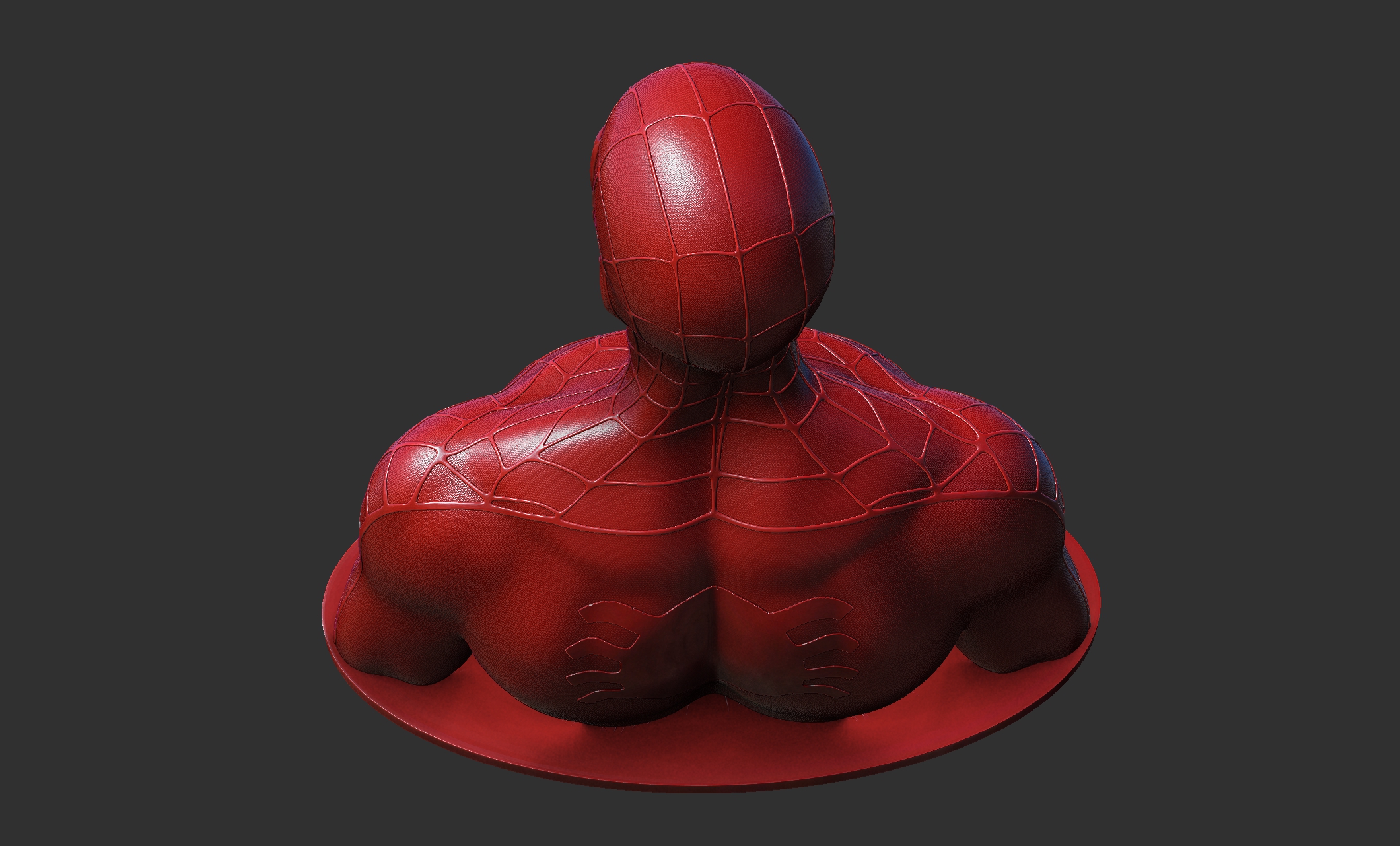 STL file Spider-Man Bust 👤 (OBJ)・3D printable model to download・Cults