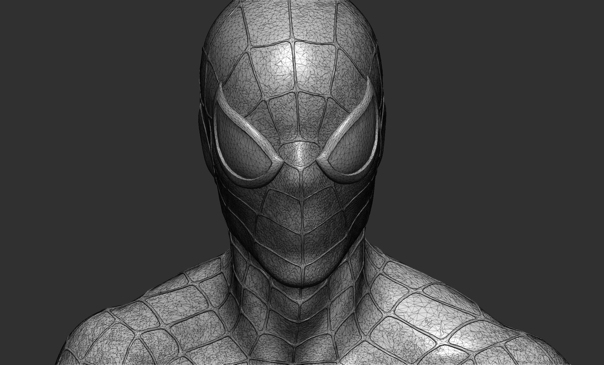 STL file Spider-Man Bust 👤 (OBJ)・3D printable model to download・Cults