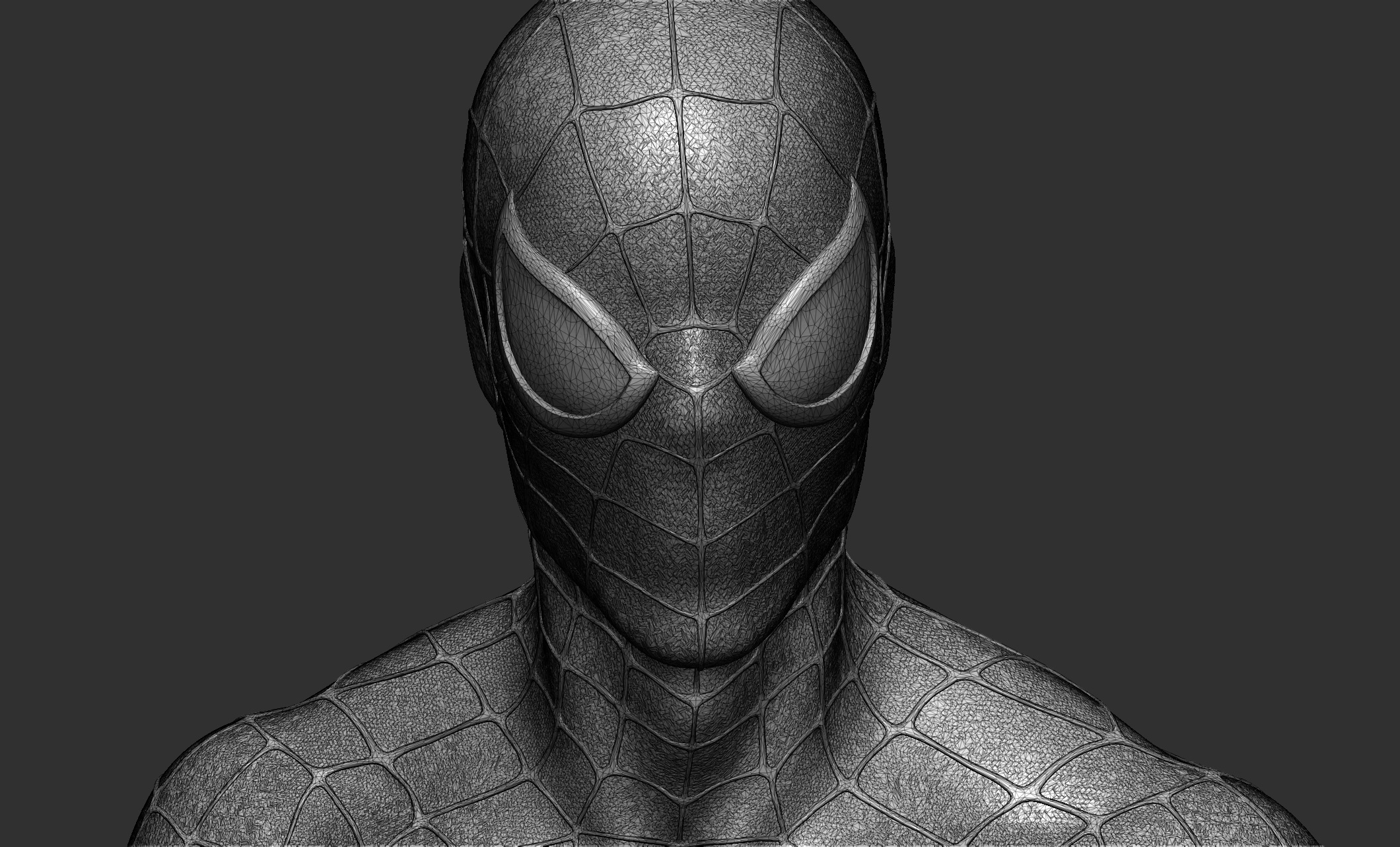 STL file Spider-Man Bust 👤 (OBJ)・3D printable model to download・Cults