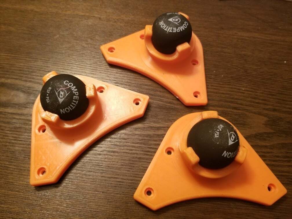 3D print Kossel Linear Plus - Squash & Racquetball Foot Mounts・Cults