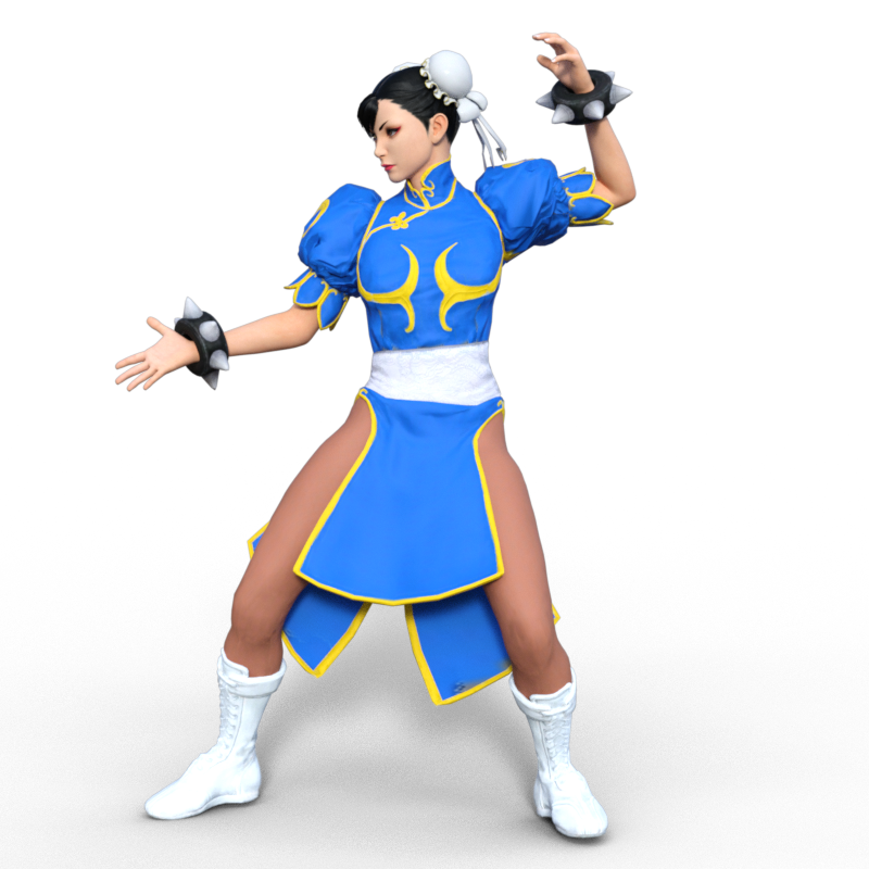 arquivo OBJ Chun Li 💬 ・modelo para impressora 3D para download・Cults