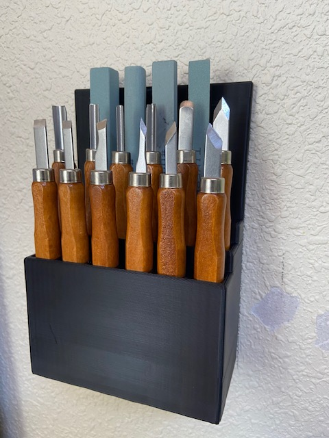 STL file Stechbeitelhalter / Chisel holder 🔧・3D printing model to ...