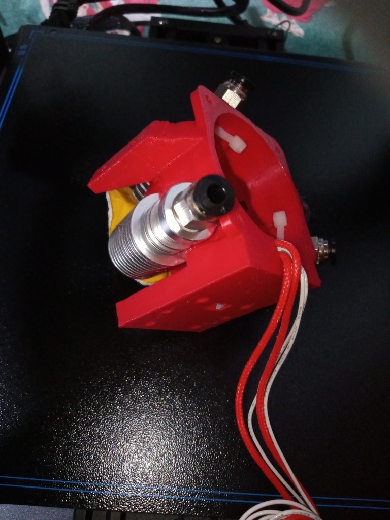 Free 3D file Hotend Diamond Prusa I3 Rework 💎 ・3D printable design to download・Cults