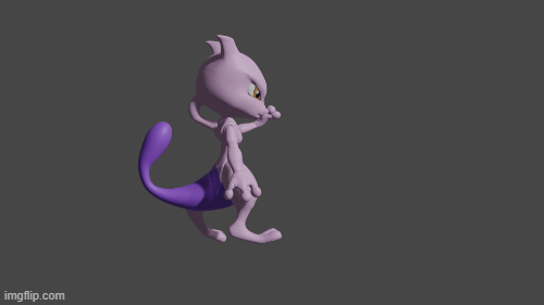 🐉 MewTwo big head・Free STL File for ・Cults