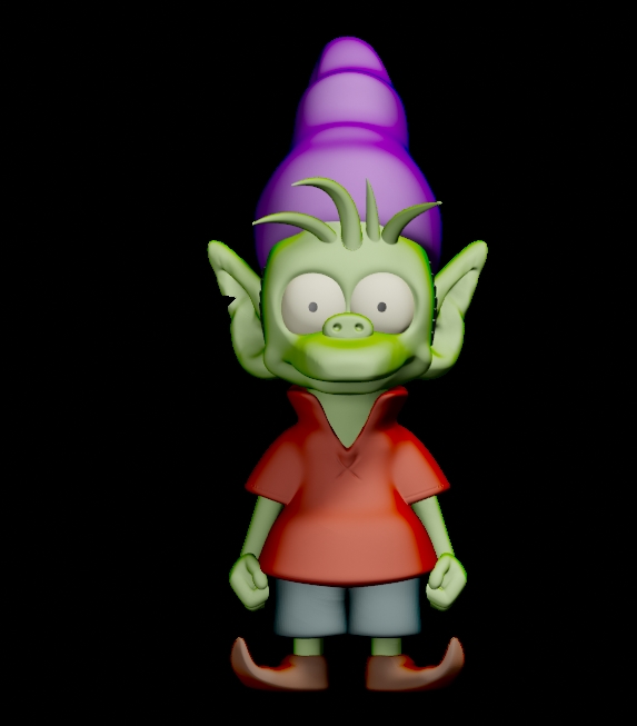 STL 文件 ELFO - DISENCHANTMENT 👽 ・可下载 3D 打印机设计・Cults