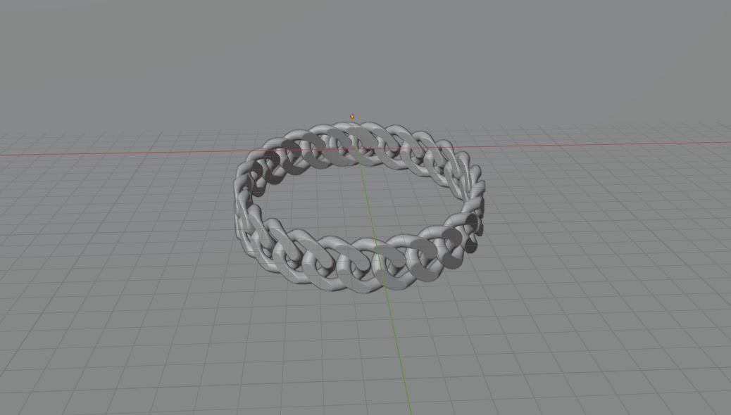 STL file cuban chain 💍 ・3D printer design to download・Cults