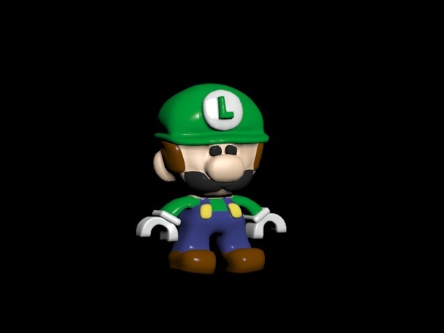 STL file Mini luigi 🎨 (OBJ)・3D print object to download・Cults