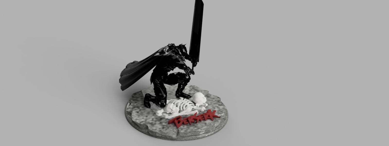 💬 Base berserk pedestal・ STL File for ・Cults