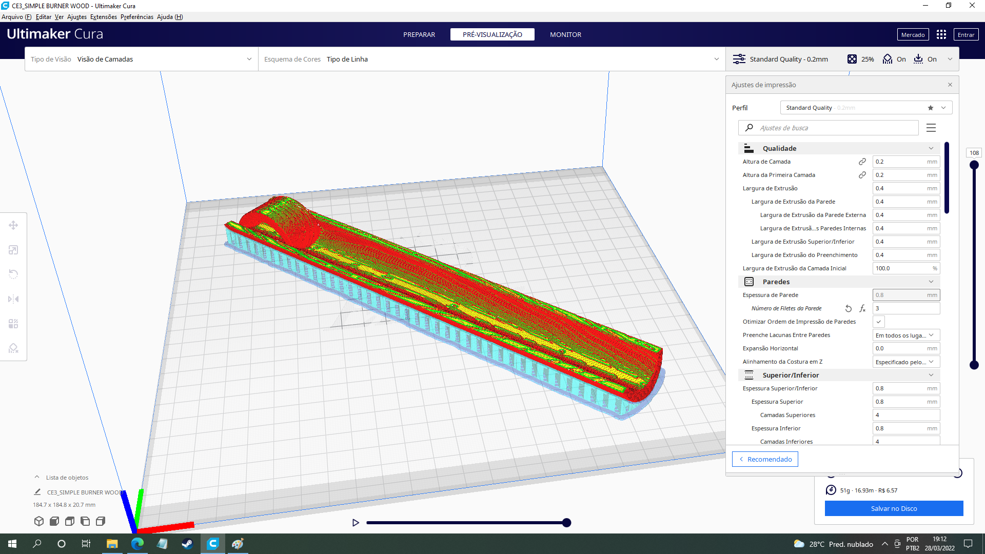 STL file THE SIMPLE BURNER 👽・3D printing idea to download・Cults