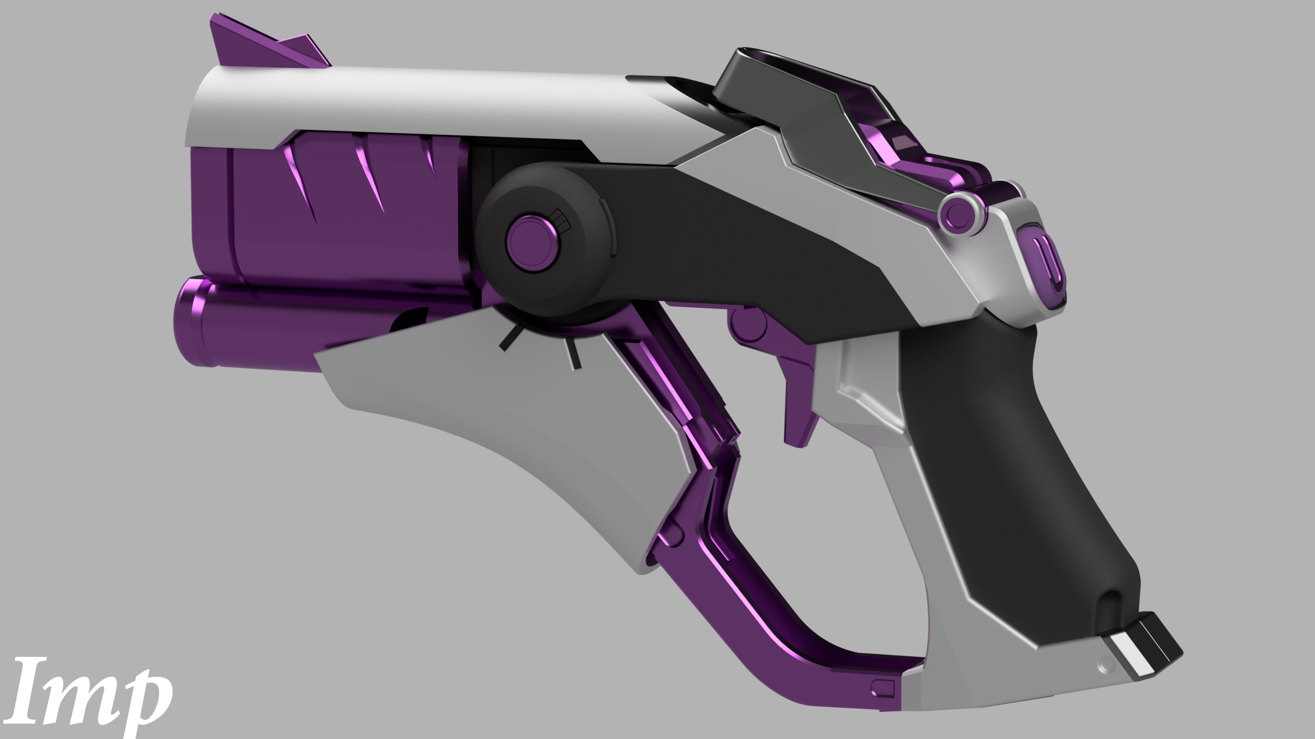 Archivo STL Overwatch Mercy Gun Addon 3: Devil & Imp 🔫 ・Design para ...