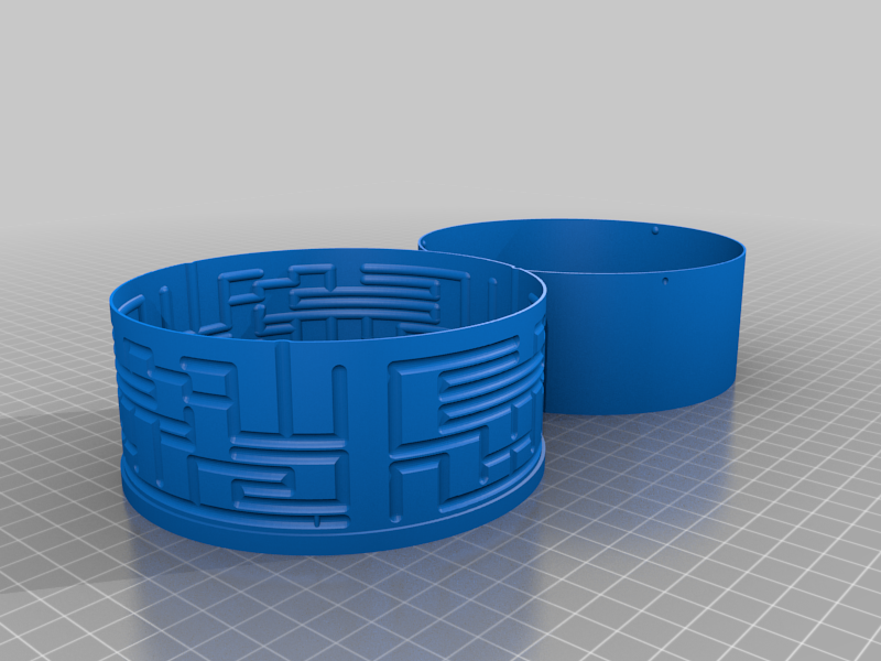 Archivo STL gratuito Mi PytCaja de laberinto minimalista personalizada ...
