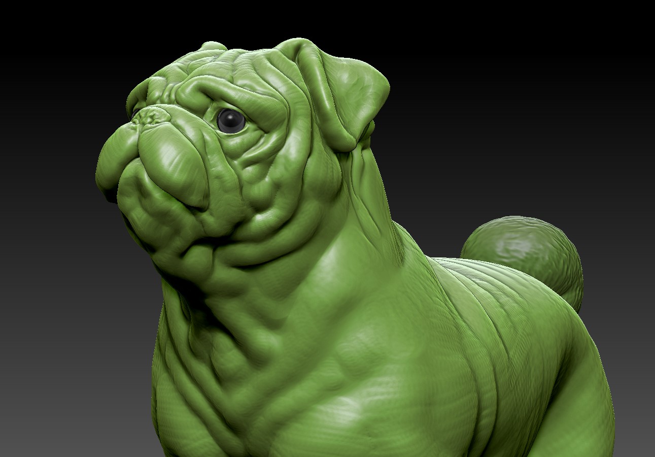 STL file Pug Dog 🐶 (OBJ)・3D printable model to download・Cults