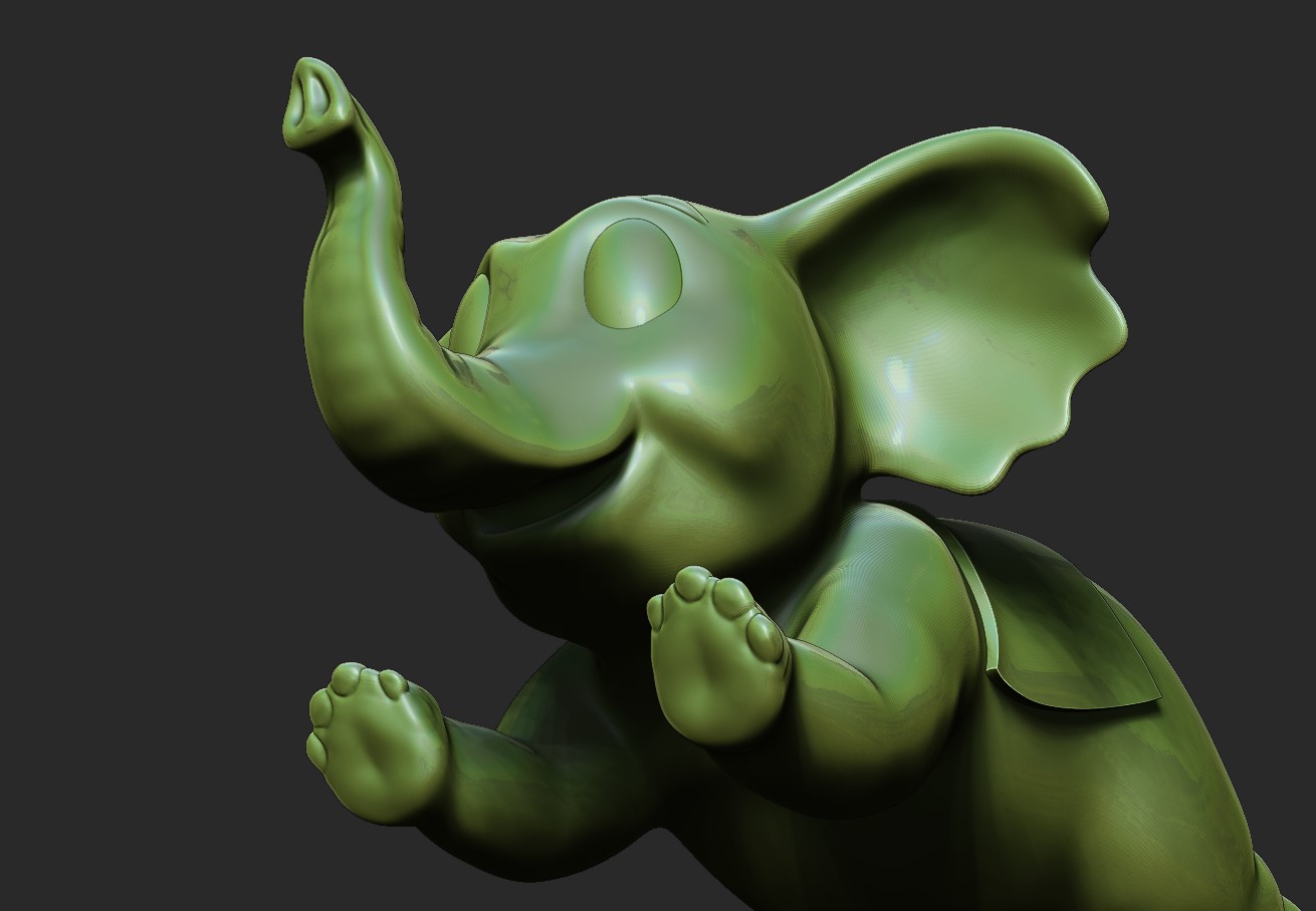 STL file Dumbo - Baby Elephant 👶 (OBJ)・3D printer model to download・Cults