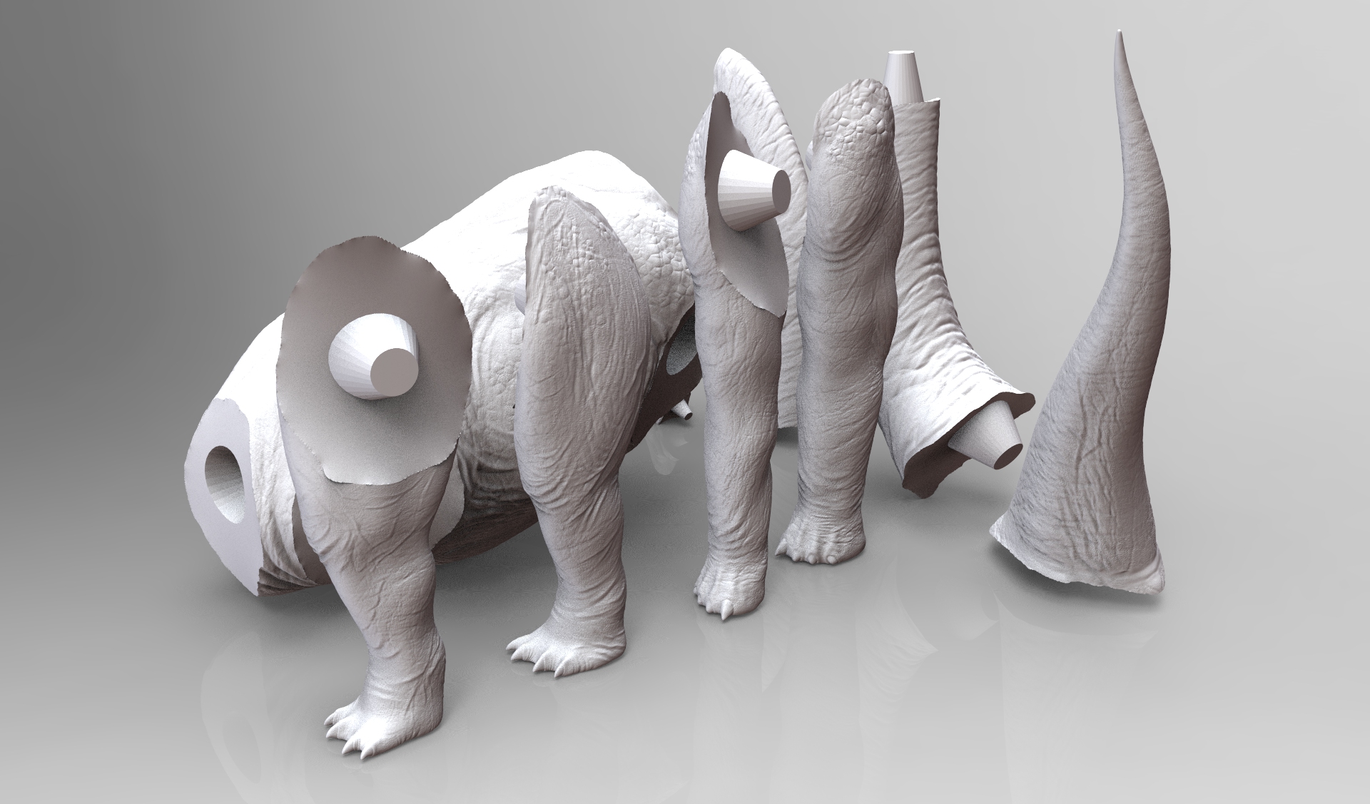 STL file Jurassic park Jurassic world Brachiosaurus 3D print model 🗺️ ...