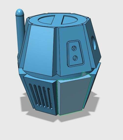 👻 Ghostbusters Proton Grenade - Ghost Bomb・Free STL File for ・Cults