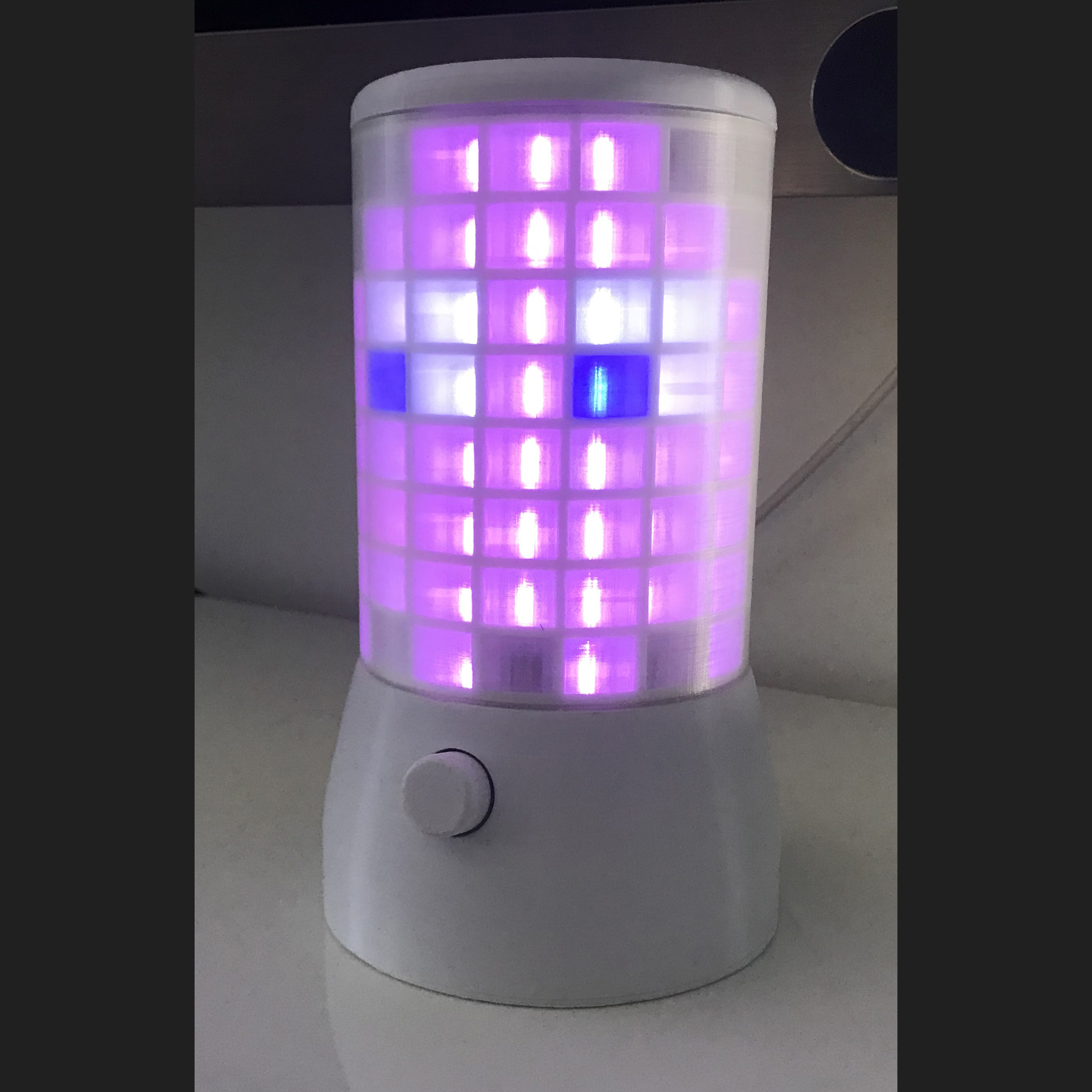 3D print THE ANIMATED PIXEL LAMP (mini version) • made with Dagoma Neva ...