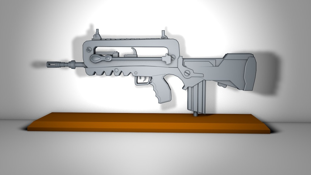 🇫🇷 Famas F1・Free STL File for ・Cults