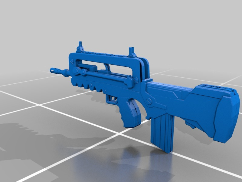 🇫🇷 Famas F1・Free STL File for ・Cults