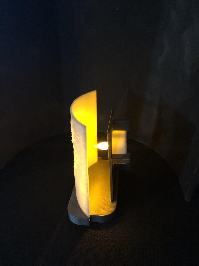 Free STL file lithophane tea light 🫖 ・3D print design to download・Cults