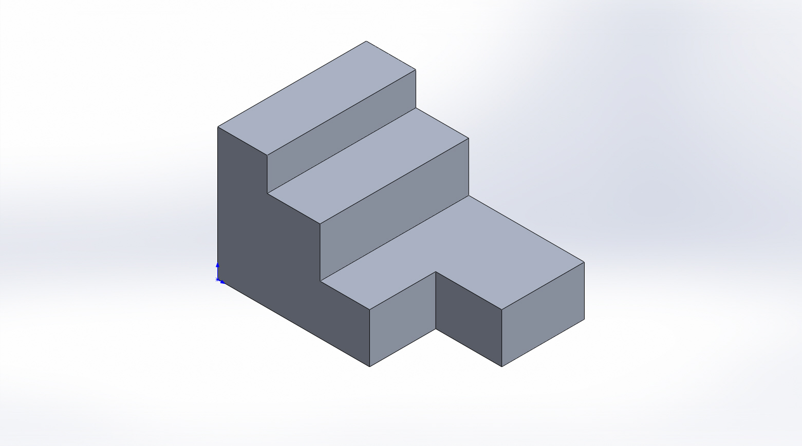 💭 SOLIDWORKS 2018 SIMPLE T and SIMPLE BLOCK-STEP・ 3D File for ・Cults