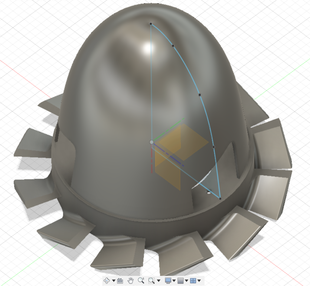 STL file TopRC FW-190 Radial Fan for Spinner - fitting for other FW too ...