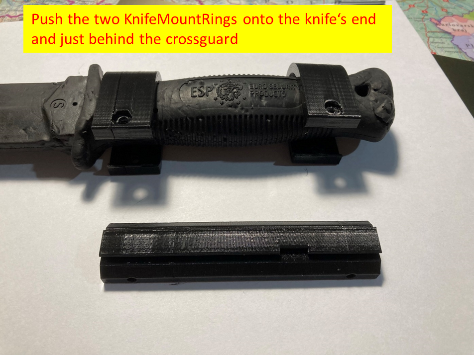 STL 文件 Cyma CM350 airsoft detachable bayonet mount 🔫 ・可下载 3D 打印机设计・Cults