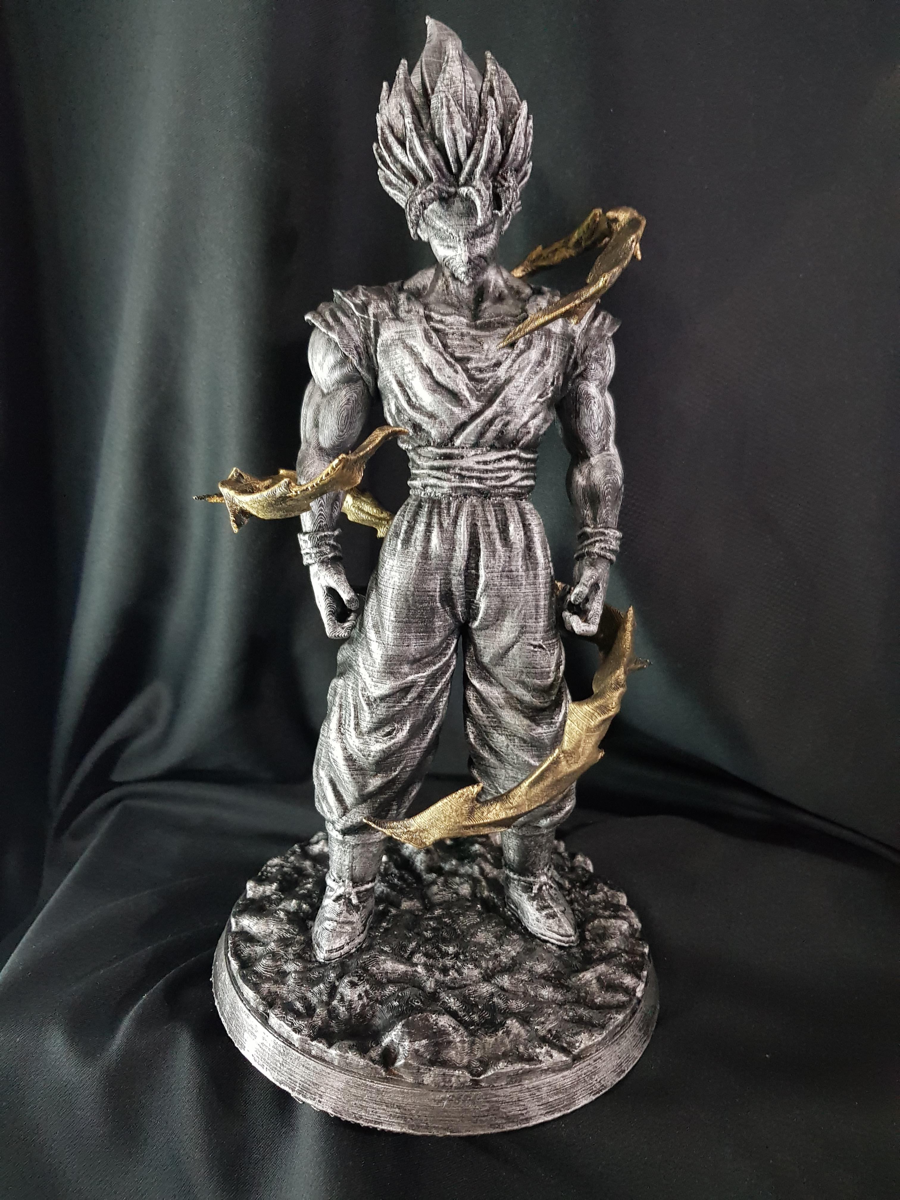 3D printing Goku Dragon ball z 3d print • made with Ender 3 pro・Cults