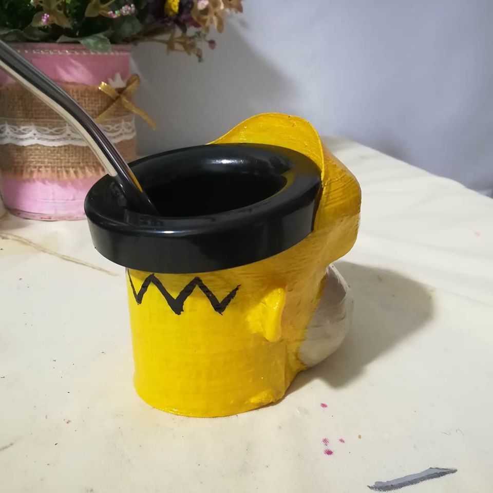 Archivo STL Mate Homero Simpsons 🧉・Modelo imprimible en 3D para ...