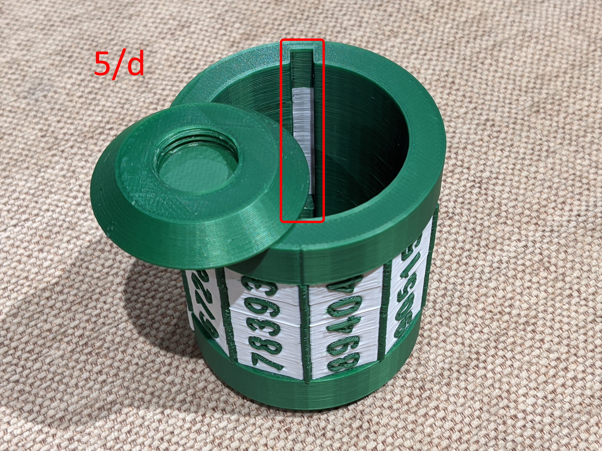 STL file Container capsule with combination lock 🔒 ・3D printer design ...