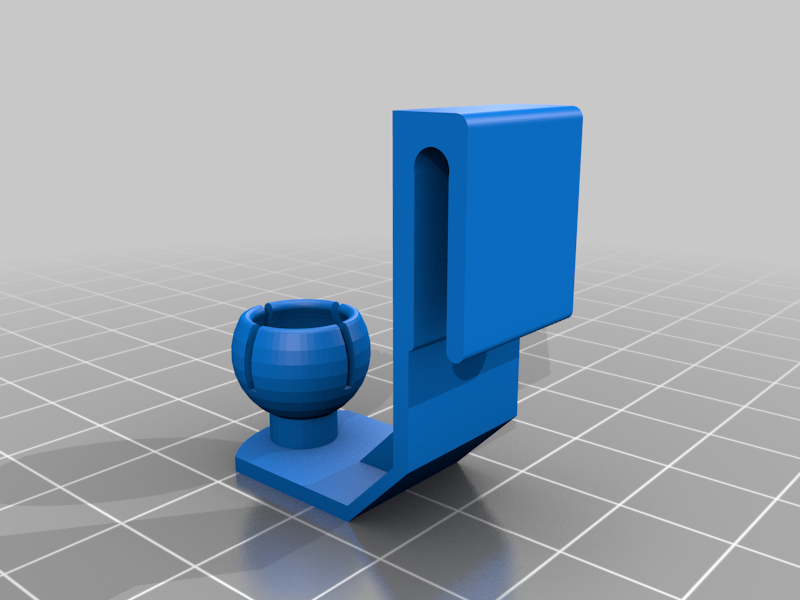 Free STL file Raspberry Pi Camera Swivel Mount with 3mm Clip-remix ...