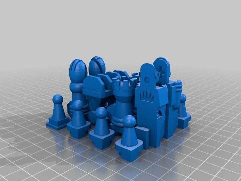 ♟️ Chessbot Hero (Formerly Action Chess V3)・Free 3D File for ・Cults